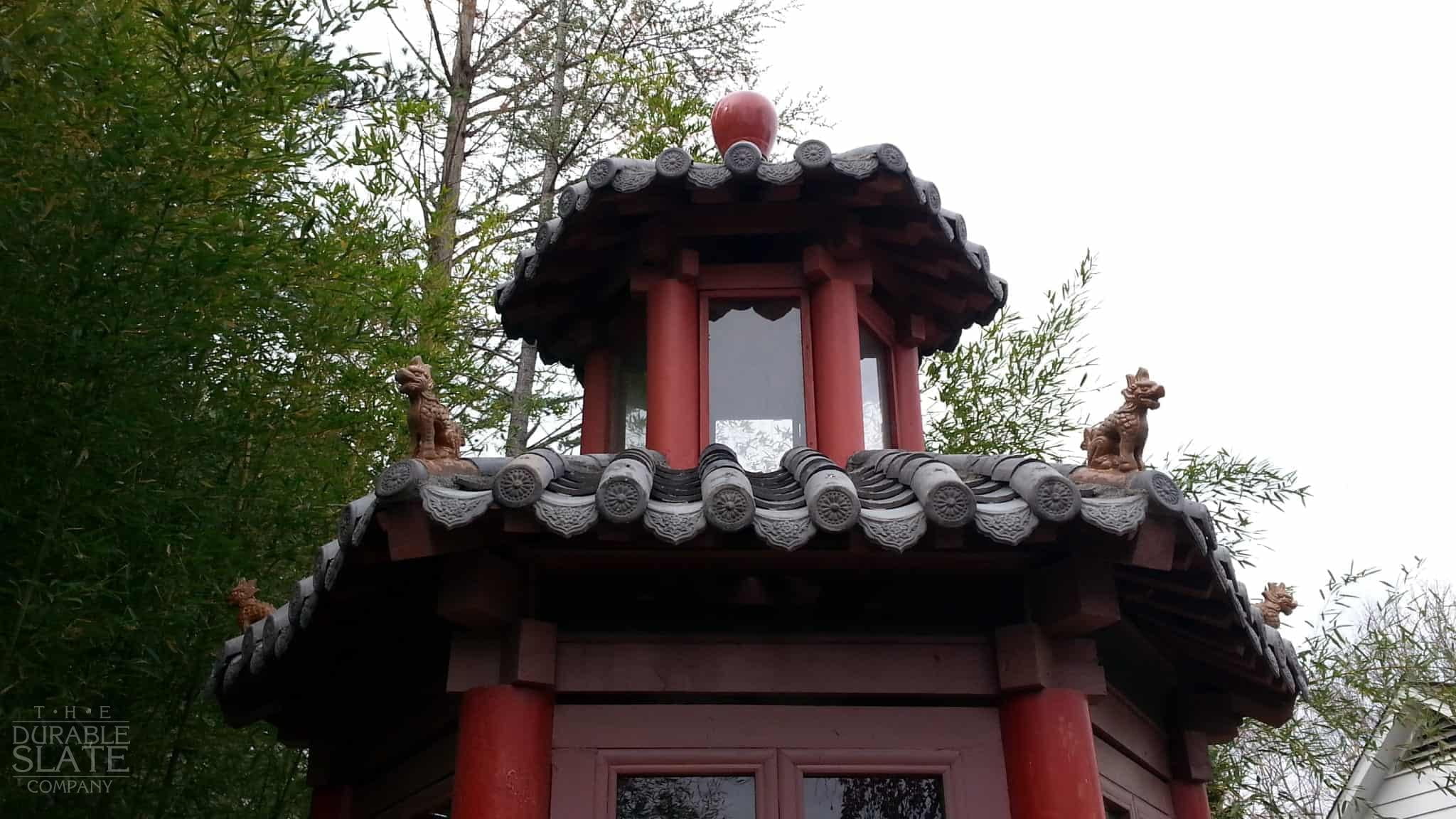 Glogoff Pagoda, Pennington, NJ | Roofing Projects | The Durable Slate ...